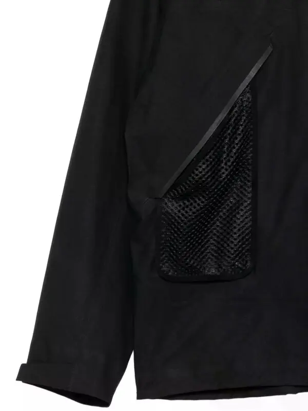 GOLDWIN Logo-embroidered Panelled Jacket