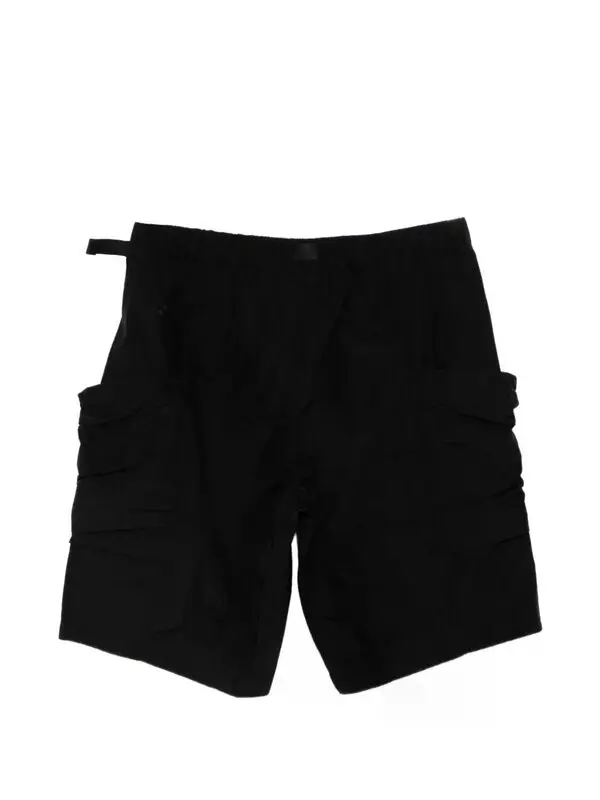 GOLDWIN Logo-embroidered Cargo Shorts - Black