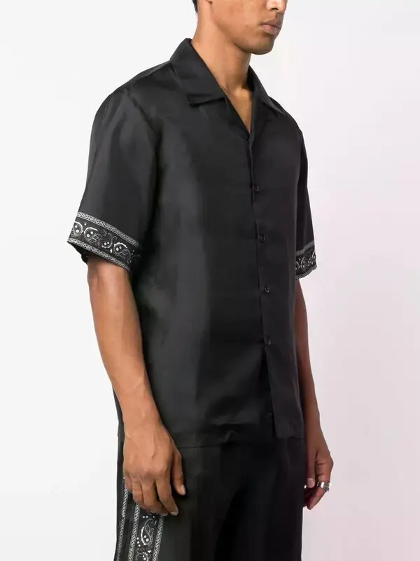 Philipp Plein Skull-print Silk Shirt