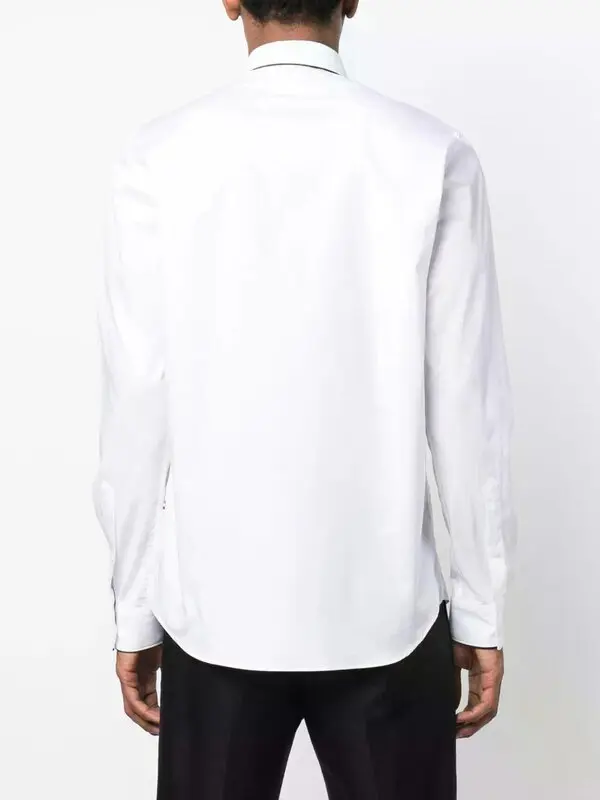 Philipp Plein Sugar Daddy Contrasting-trim Shirt