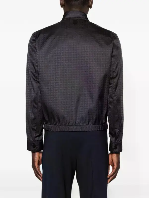 Canali Long-sleeved Zip Jacket - Blue