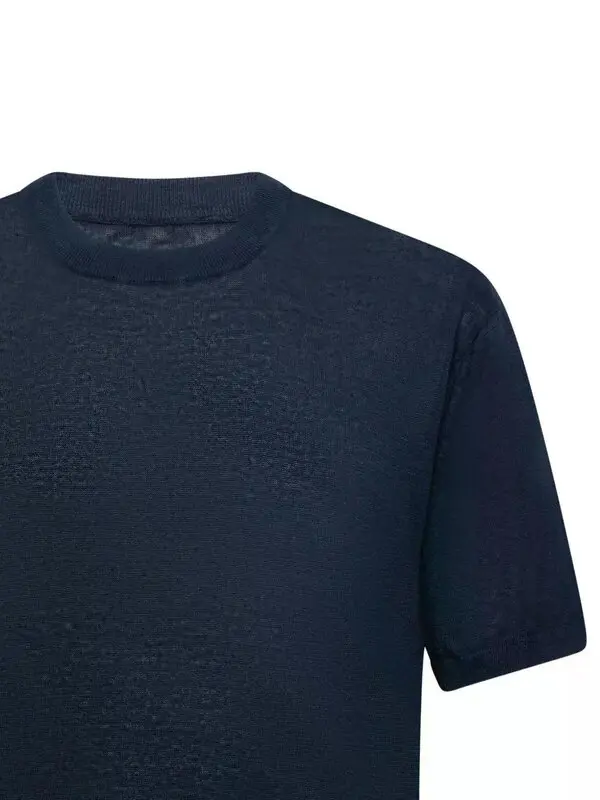 C.P. COMPANY Logo-patch T-shirt - Blue