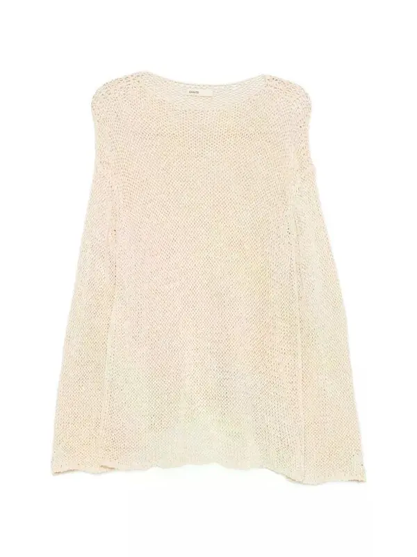 Khaite Davet Open-knit Top - Brown