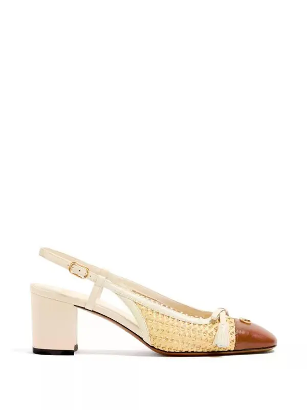 Valentino Garavani Slingback Sandals - Neutrals