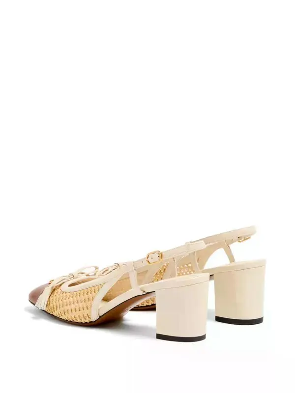 Valentino Garavani Slingback Sandals - Neutrals