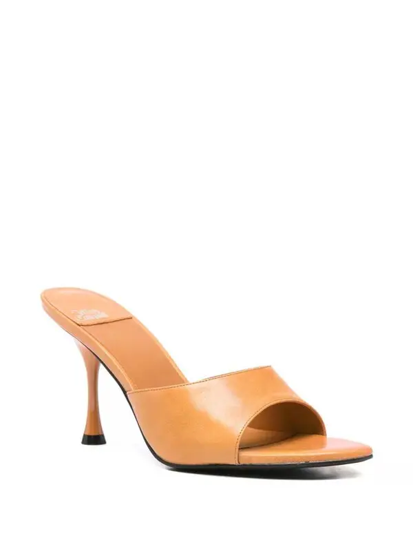 Jeffrey Campbell Agent Leather Sandals - Brown