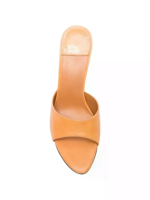 Jeffrey Campbell Agent Leather Sandals - Brown