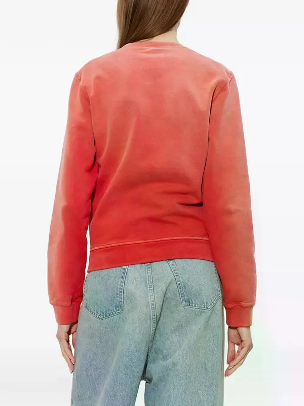 MAISON MARGIELA Logo-embroidered Cotton Sweatshirt