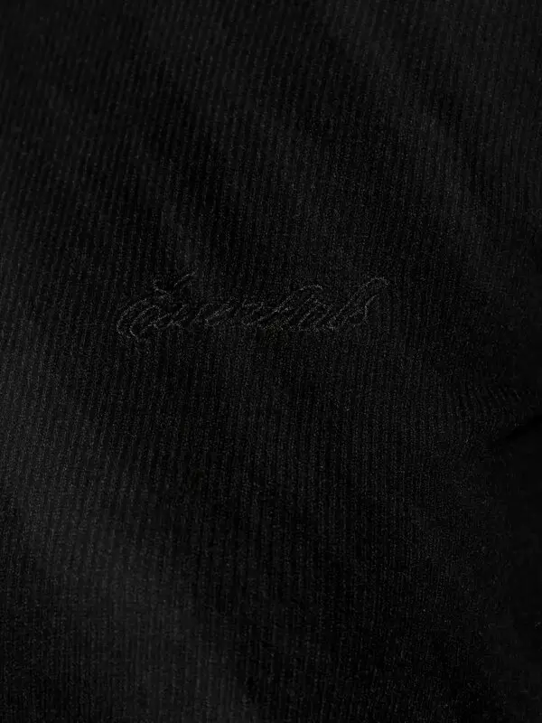 Fear Of God Logo-embroidered Cardigan - Black