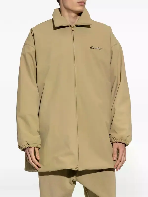 Fear Of God Logo-embroidered Zip-up Jacket