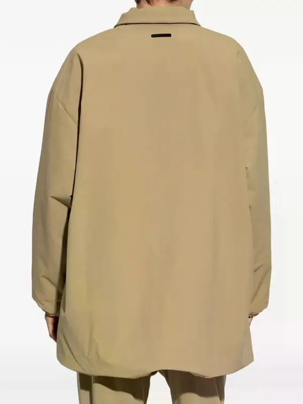 Fear Of God Logo-embroidered Zip-up Jacket