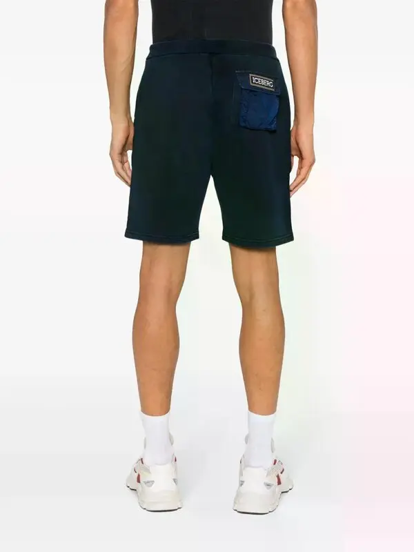 Iceberg Logo-patch Track Shorts