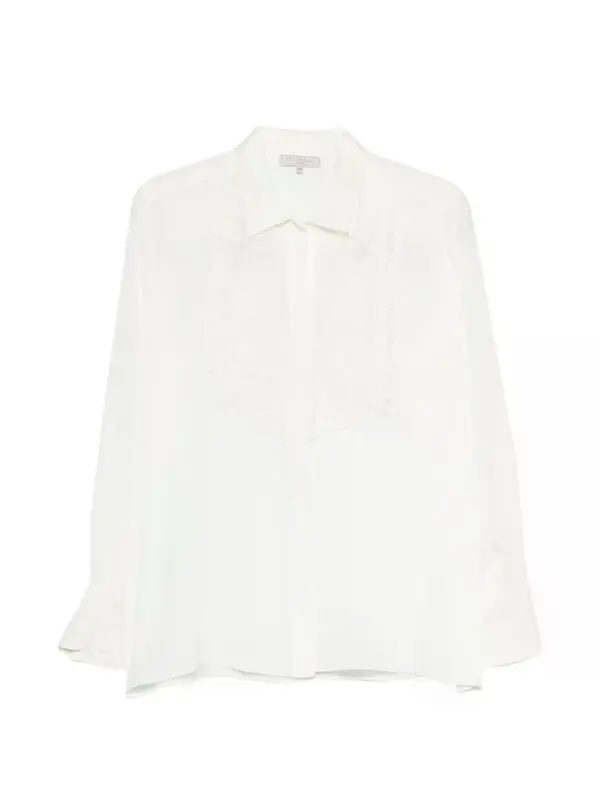 Antonelli Firenze Pleated-bib Long-sleeve Shirt