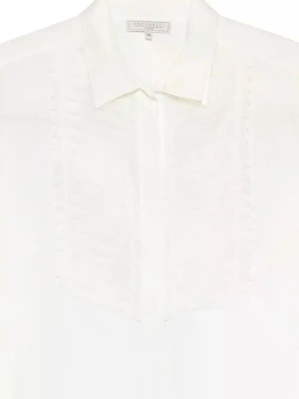 Antonelli Firenze Pleated-bib Long-sleeve Shirt