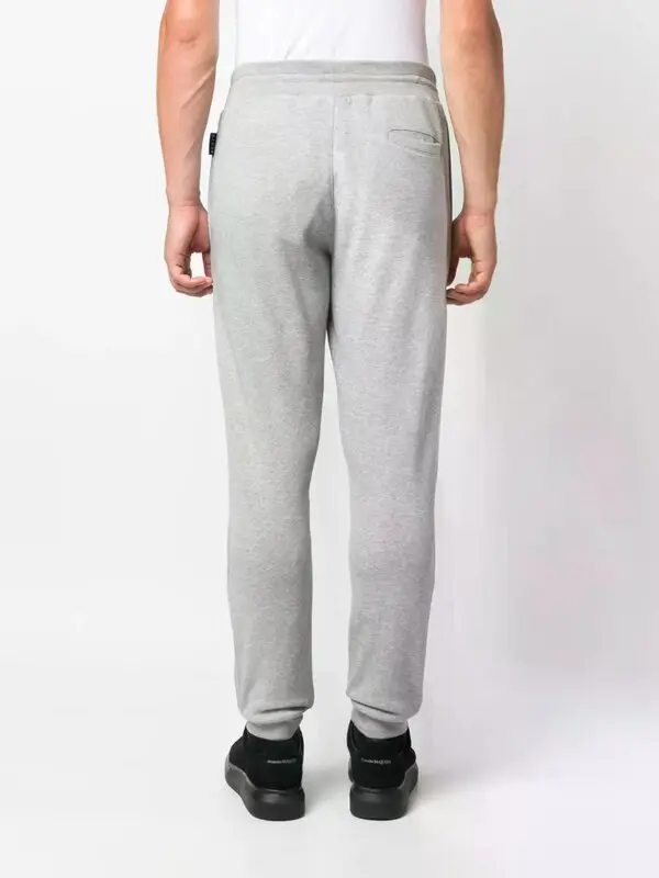 Philipp Plein Constructed Decorative-zip Cotton Track Pants