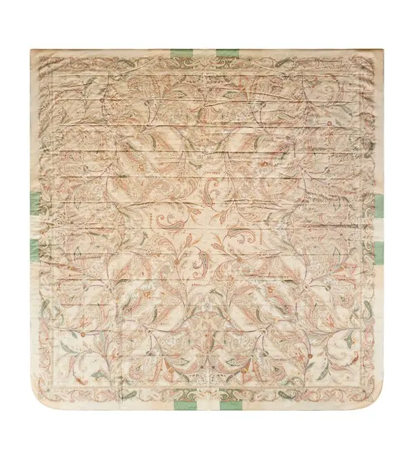 Etro Cotton Quilted Yaara Bedspread - Beige