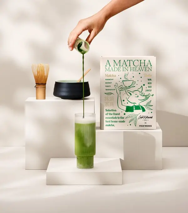 PRINTWORKS X Café Kitsuné Matcha Kit