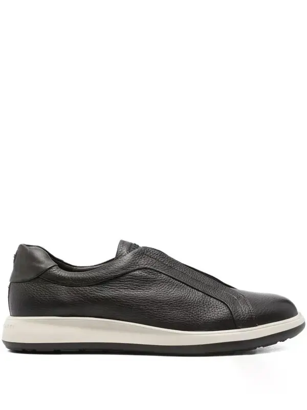 Fratelli Rossetti Leather Slip-on Sneakers - Brown