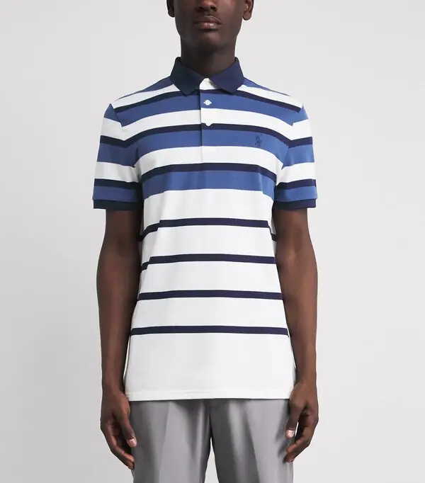 Rlx Ralph Lauren Stretch-cotton Performance Polo Shirt
