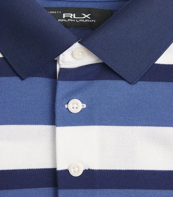 Rlx Ralph Lauren Stretch-cotton Performance Polo Shirt