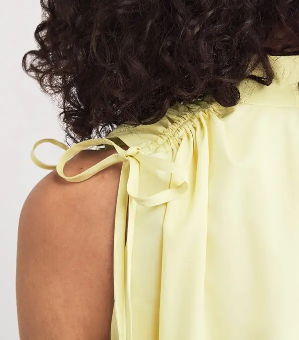 LIBEROWE Cotton-silk Maya Crop Top