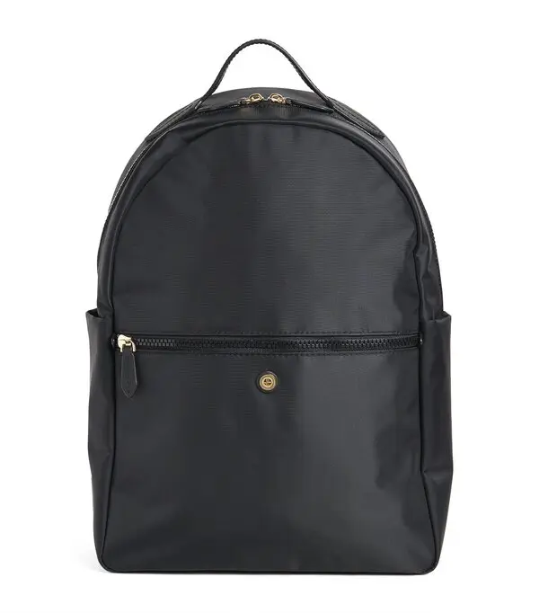 Harrods Nylon Backpack - Black