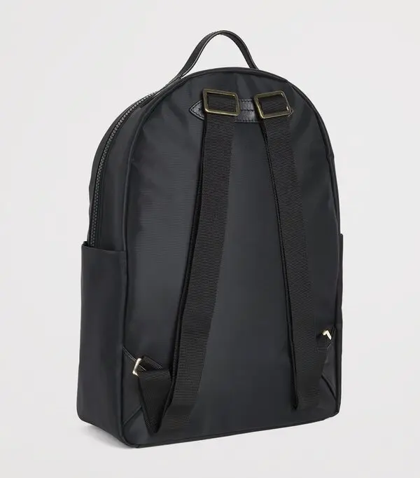 Harrods Nylon Backpack - Black