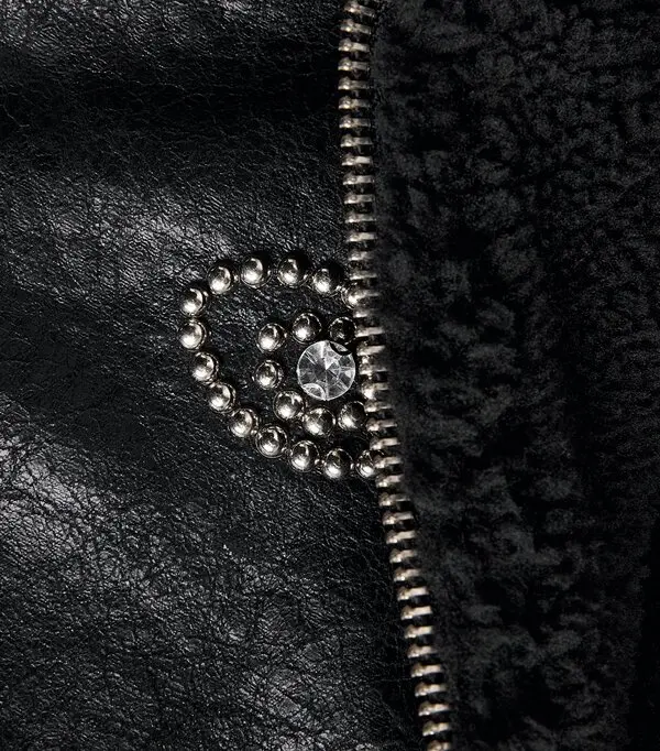 MOTHER Beaded Strappy Brrly Jacket