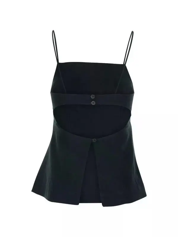 SEMICOUTURE Columbine Top - Black