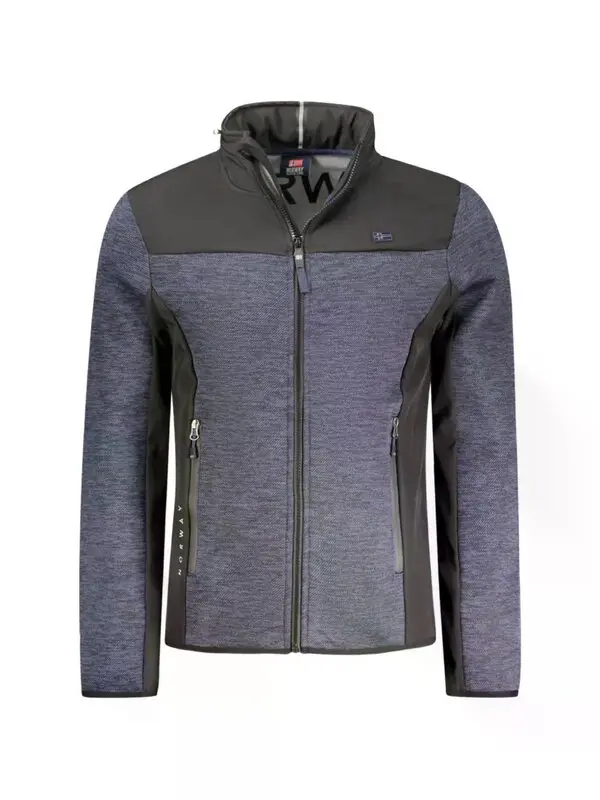 NORWAY 1963 Paneled Zip-up Sport Jacket