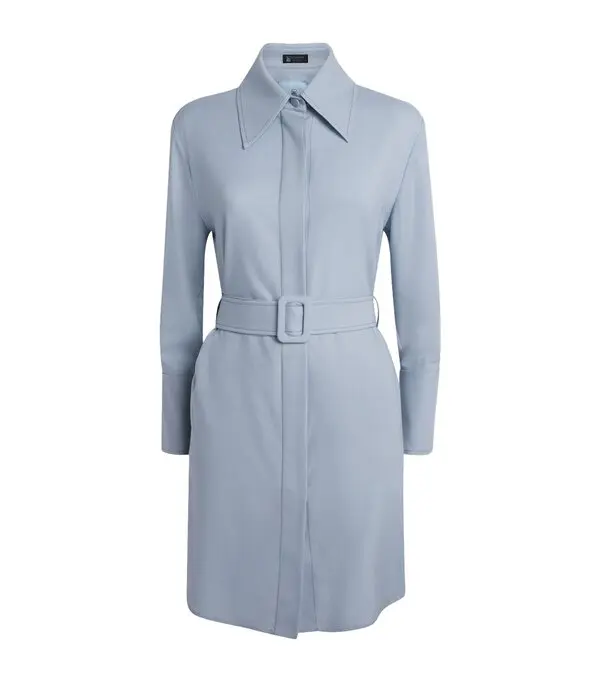 Colombo Cashmere Oversized Belted Shirt