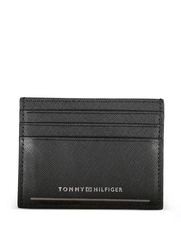Tommy Hilfiger Logo-lettering Leather Cardholder