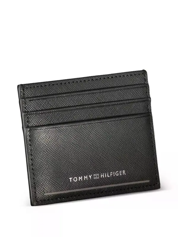 Tommy Hilfiger Logo-lettering Leather Cardholder