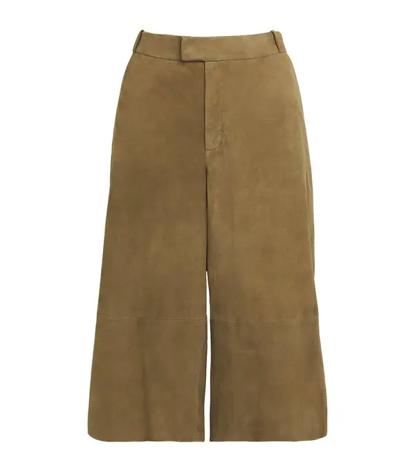 ARMA Lamb Suede Tailored Shorts