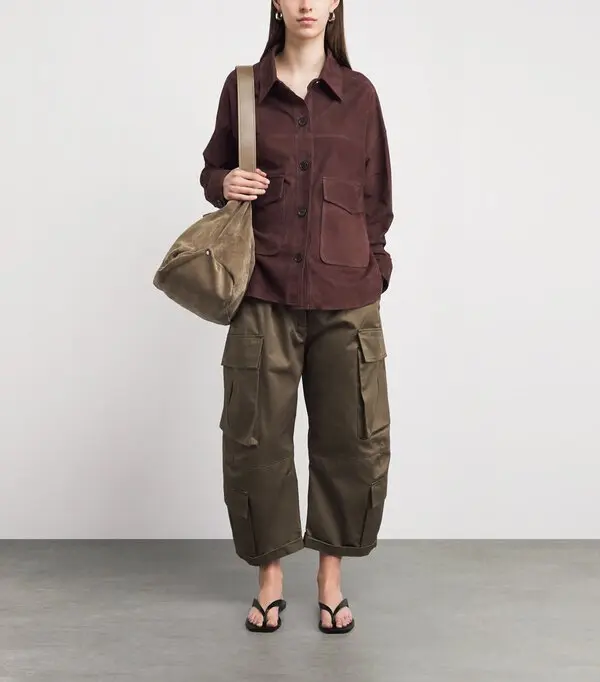 ARMA Goat Suede Shacket