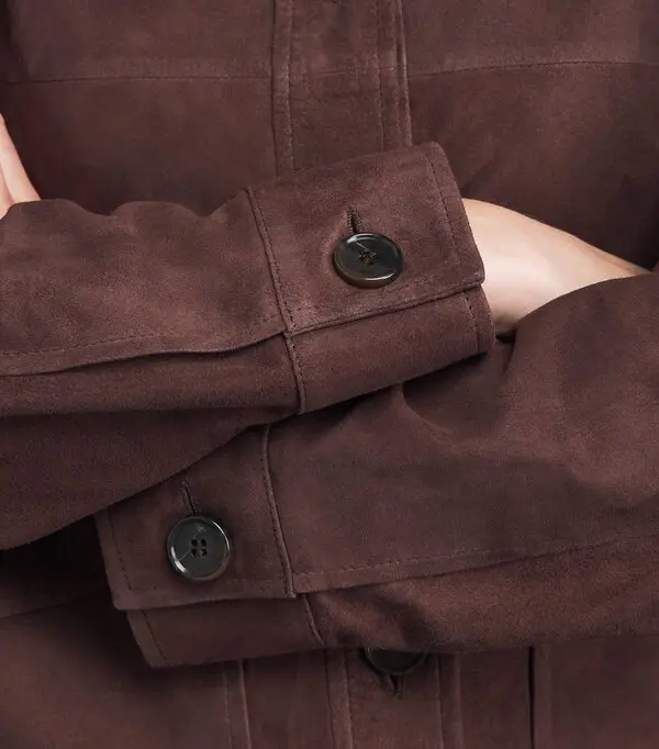 ARMA Goat Suede Shacket