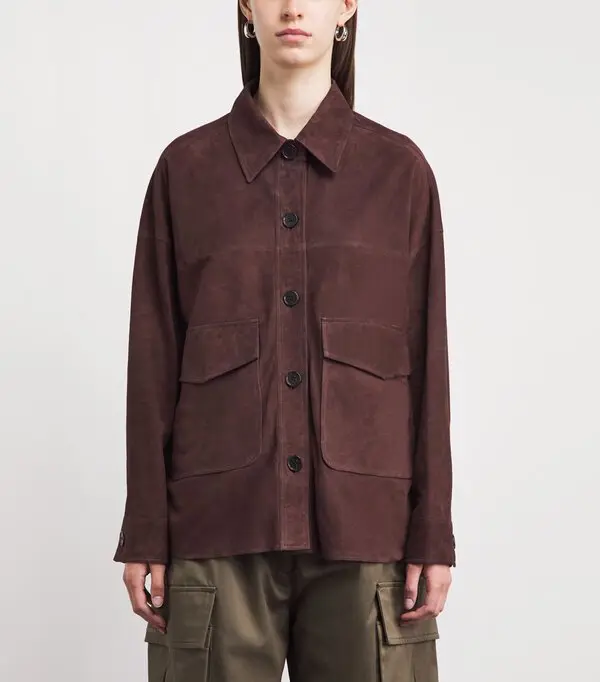 ARMA Goat Suede Shacket