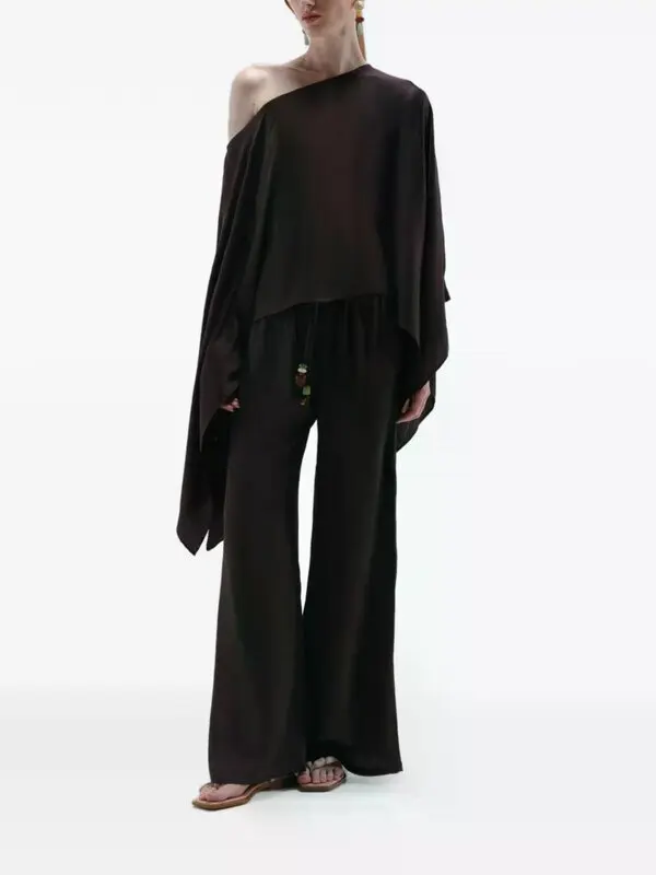 BAOBAB Cala High-rise Palazzo Pants - Brown