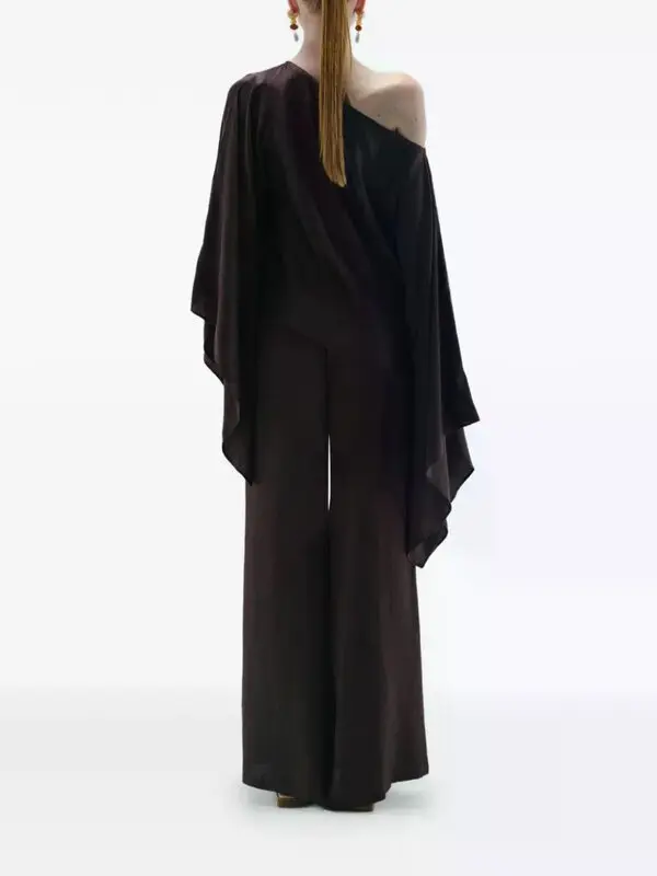 BAOBAB Cala High-rise Palazzo Pants - Brown
