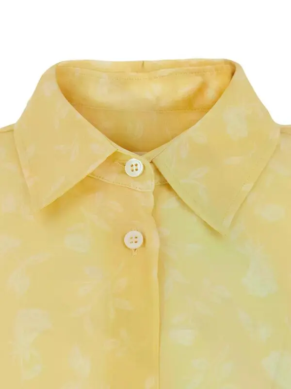 GRIFONI Floral Print Long-sleeve Shirt