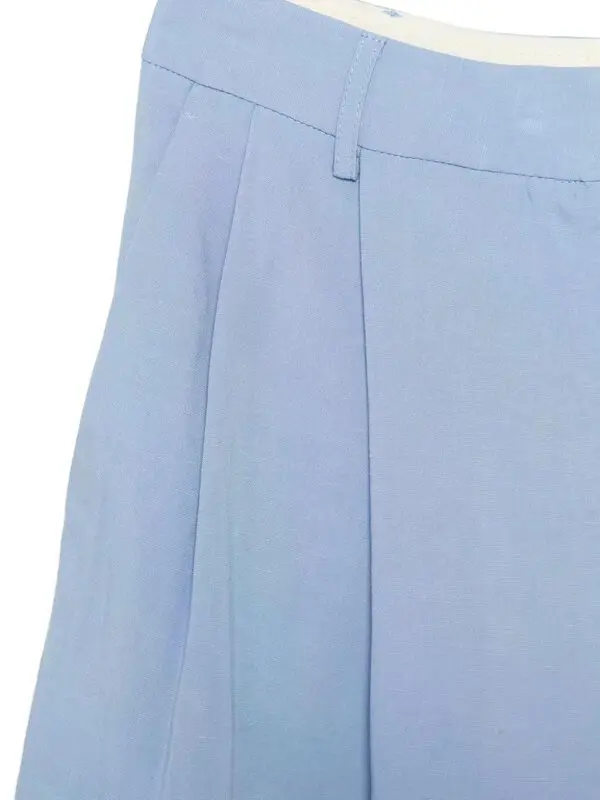 MERCI Pleated Wide-leg Trousers