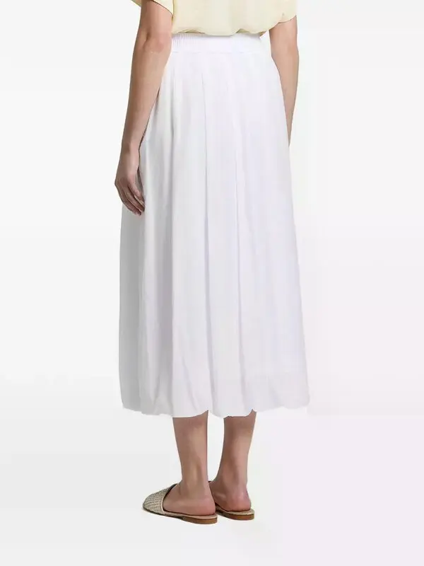 Peserico Midi Elasticated-waistband Pleated Skirt
