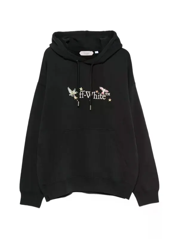 Off-White Logo Print Hoodie