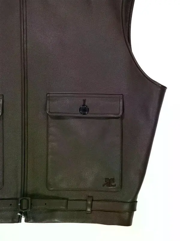 COURREGES Belted Gilet