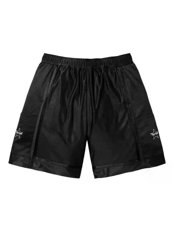 Supreme Side Pocket Basketball Shorts - Black