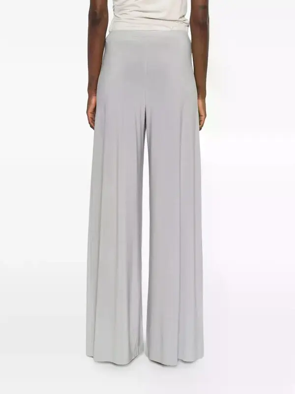Norma Kamali Bias Straight-leg Trousers