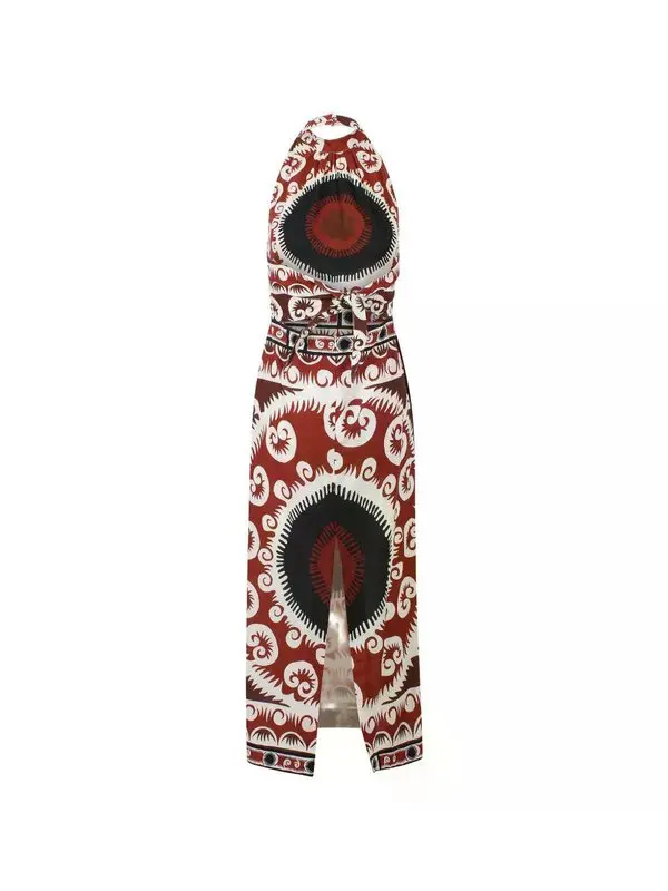 PHILIPPA 1970 Asia Graphic-print Dress