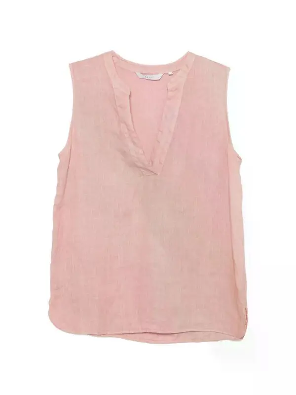 XACUS Sleeveless V-neck Top