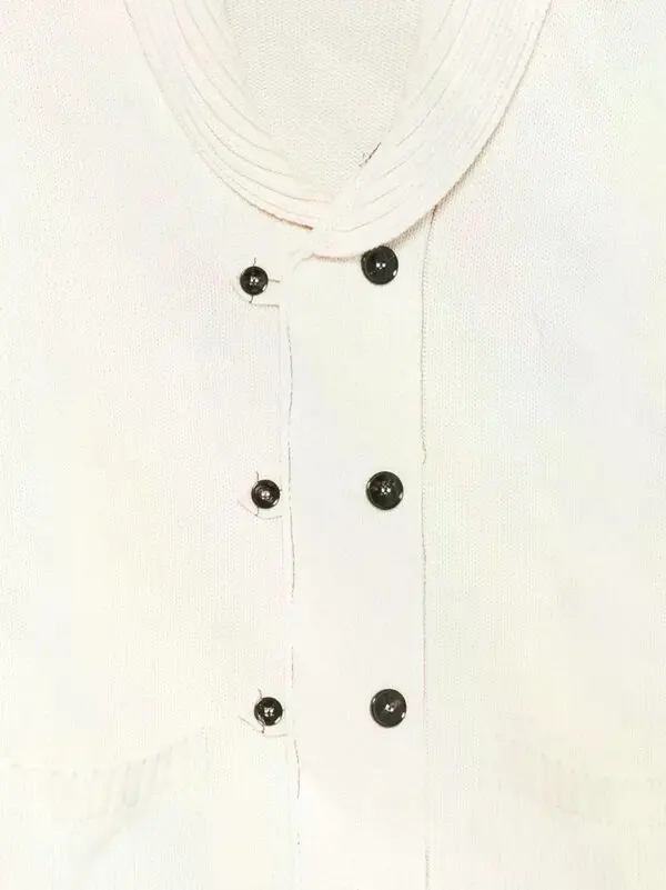 GABRIELE PASINI Double-breasted Shawl-collar Cardigan