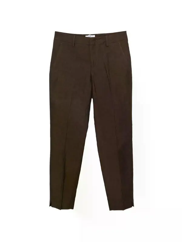 PT TORINO Pressed-crease Tailored Trousers